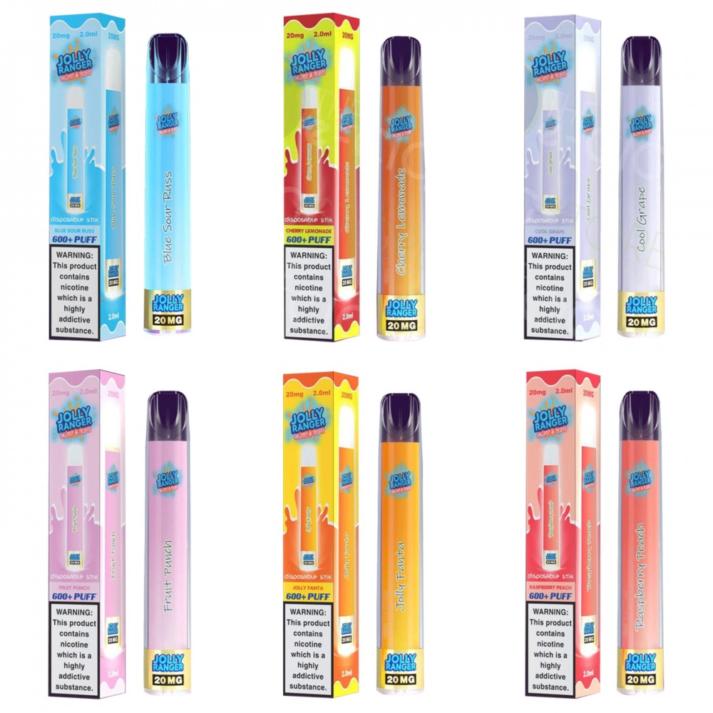Jolly Ranger Glow & Vape Disposable Vape (20mg)- Vape Kit UK